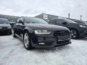 Melns Audi A4 2013 Kauņa, ar dzinēja tilpumu 1.97 L un nobraukumu 271 tūkst. km par 7499 €, foto  vietnē AUTOMOTO.COM.LV