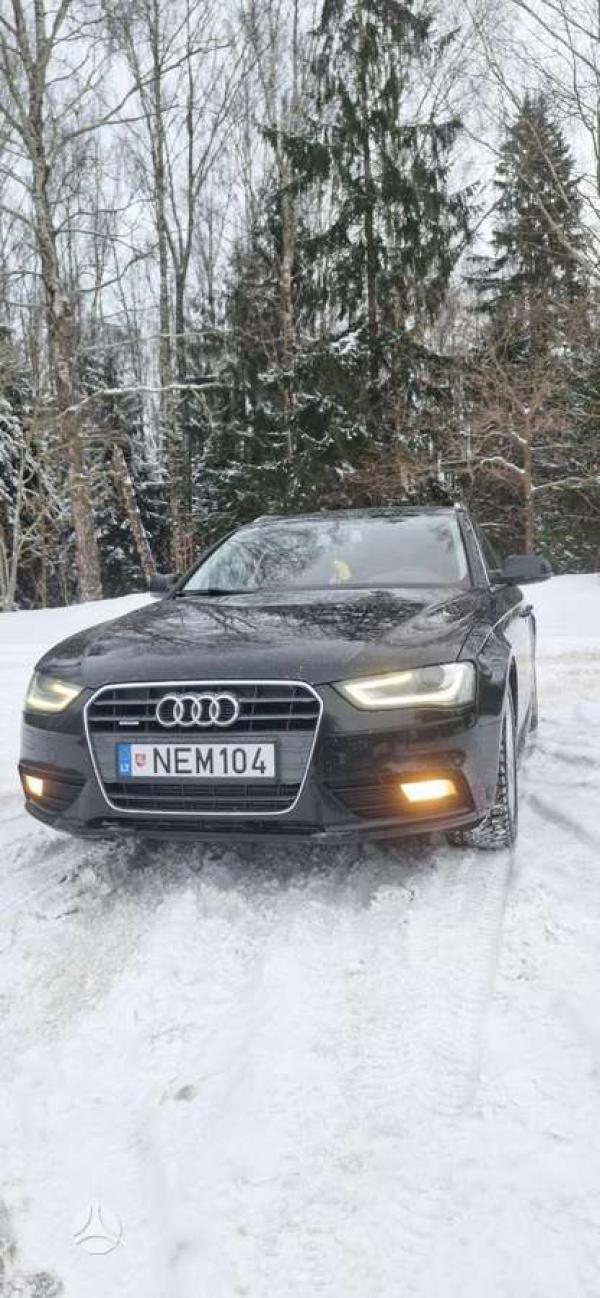 Black Audi A4 2013 in Siauliai, with an engine capacity of 1.97 L and mileage of 342 thousand km for 7000 €, photo 2 on AUTOMOTO.COM.LV