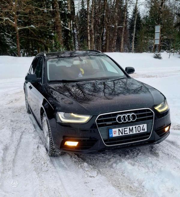 Black Audi A4 2013 in Siauliai, with an engine capacity of 1.97 L and mileage of 342 thousand km for 7000 €, photo 5 on AUTOMOTO.COM.LV