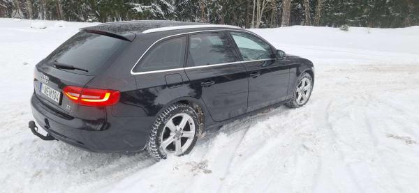 Black Audi A4 2013 in Siauliai, with an engine capacity of 1.97 L and mileage of 342 thousand km for 7000 €, photo 8 on AUTOMOTO.COM.LV