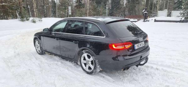 Black Audi A4 2013 in Siauliai, with an engine capacity of 1.97 L and mileage of 342 thousand km for 7000 €, photo 9 on AUTOMOTO.COM.LV
