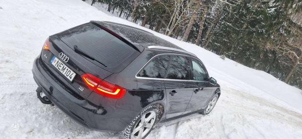 Black Audi A4 2013 in Siauliai, with an engine capacity of 1.97 L and mileage of 342 thousand km for 7000 €, photo 10 on AUTOMOTO.COM.LV
