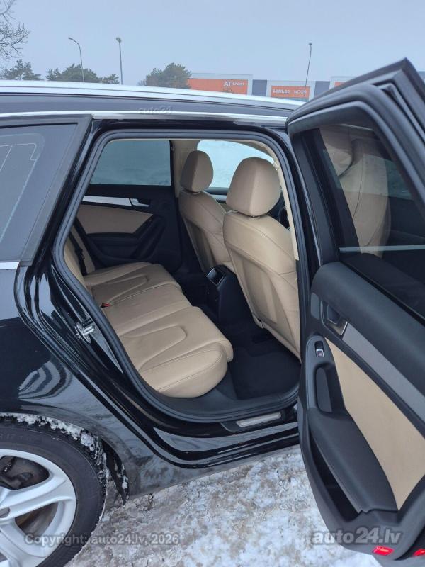 Melns Audi A4 2013 Tallina, ar dzinēja tilpumu 2.00 L un nobraukumu 233 tūkst. km par 10300 €, foto 11 vietnē AUTOMOTO.COM.LV