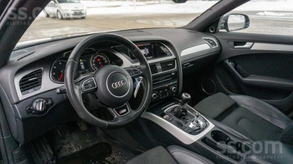 Black Audi A4 2013 in Riga, with an engine capacity of 2.00 L and mileage of 351 thousand km for 7290 €, photo 9 on AUTOMOTO.COM.LV