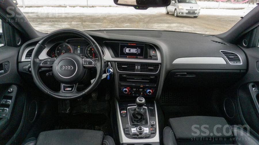 Melns Audi A4 2013 Rīga, ar dzinēja tilpumu 2.00 L un nobraukumu 351 tūkst. km par 7290 €, foto 11 vietnē AUTOMOTO.COM.LV