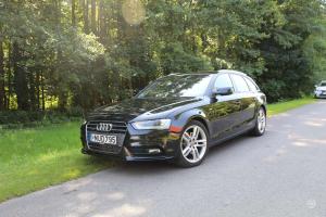 Black Audi A4 2013 in Vilnius, with an engine capacity of 1.97 L and mileage of 243 thousand km for 11300 €, photo  on AUTOMOTO.COM.LV