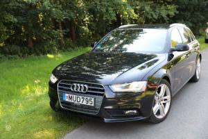 Black Audi A4 2013 in Vilnius, with an engine capacity of 1.97 L and mileage of 243 thousand km for 11300 €, photo 7 on AUTOMOTO.COM.LV