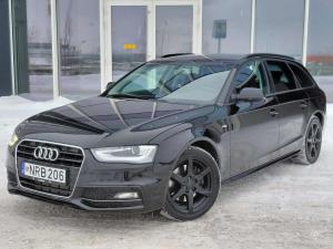 Black Audi A4 2013 in Vilnius, with an engine capacity of 1.97 L and mileage of 340 thousand km for 7600 €, photo 3 on AUTOMOTO.COM.LV