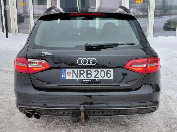 Melns Audi A4 2013 Viļņa, ar dzinēja tilpumu 1.97 L un nobraukumu 340 tūkst. km par 7600 €, foto 5 vietnē AUTOMOTO.COM.LV
