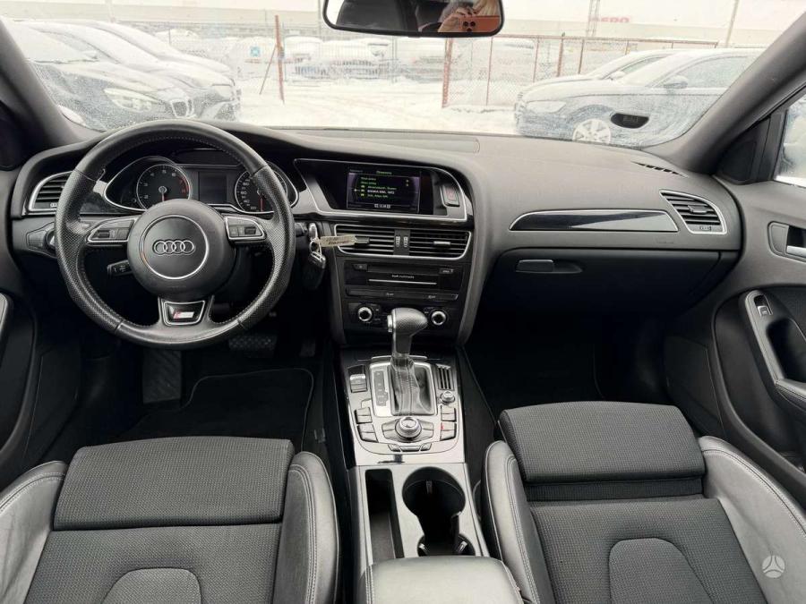 Melns Audi A4 2013 Kauņa, ar dzinēja tilpumu 1.80 L un nobraukumu 260 tūkst. km par 8900 €, foto 6 vietnē AUTOMOTO.COM.LV