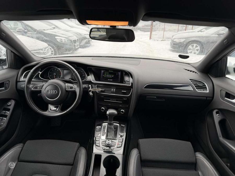 Melns Audi A4 2013 Kauņa, ar dzinēja tilpumu 1.80 L un nobraukumu 260 tūkst. km par 8900 €, foto 12 vietnē AUTOMOTO.COM.LV
