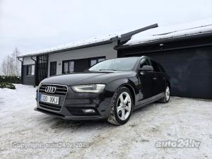 Melns Audi A4 2013 Tartu, ar dzinēja tilpumu 2.00 L un nobraukumu 331 tūkst. km par 6790 €, foto  vietnē AUTOMOTO.COM.LV