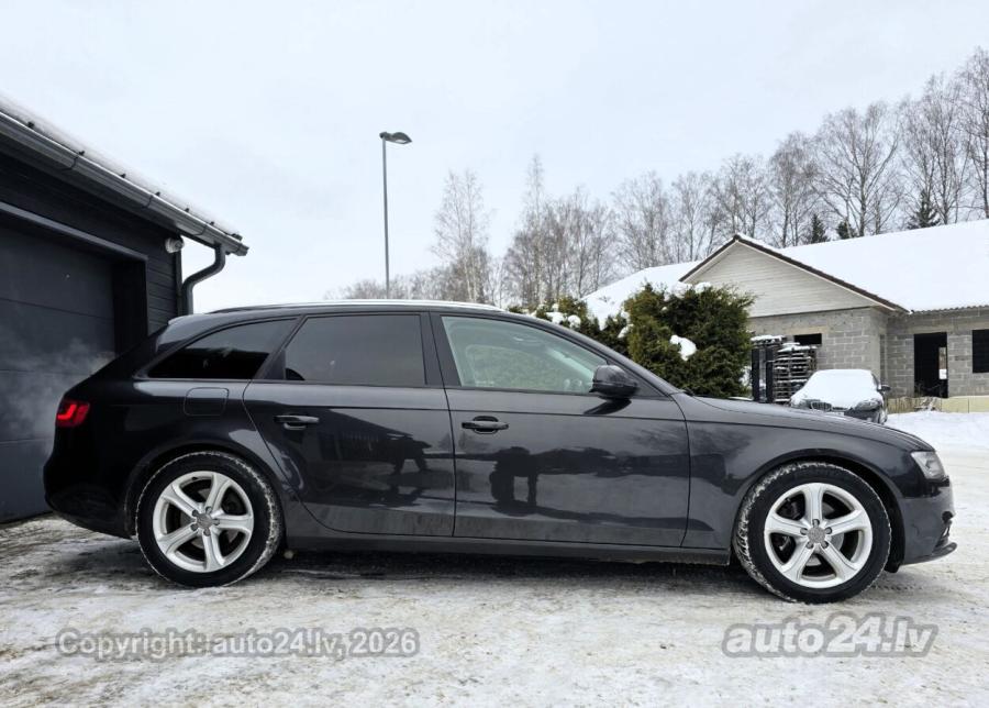 Black Audi A4 2013 in Tartu, with an engine capacity of 2.00 L and mileage of 331 thousand km for 6790 €, photo 5 on AUTOMOTO.COM.LV