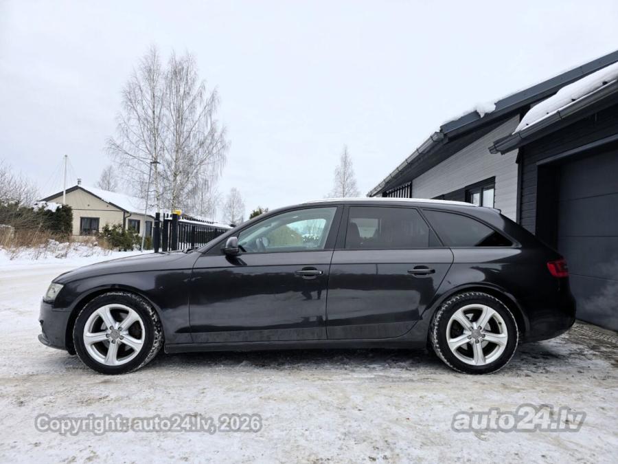 Black Audi A4 2013 in Tartu, with an engine capacity of 2.00 L and mileage of 331 thousand km for 6790 €, photo 6 on AUTOMOTO.COM.LV
