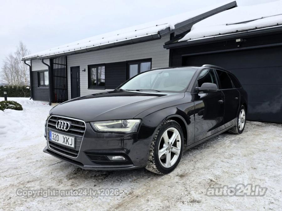 Black Audi A4 2013 in Tartu, with an engine capacity of 2.00 L and mileage of 331 thousand km for 6790 €, photo 7 on AUTOMOTO.COM.LV