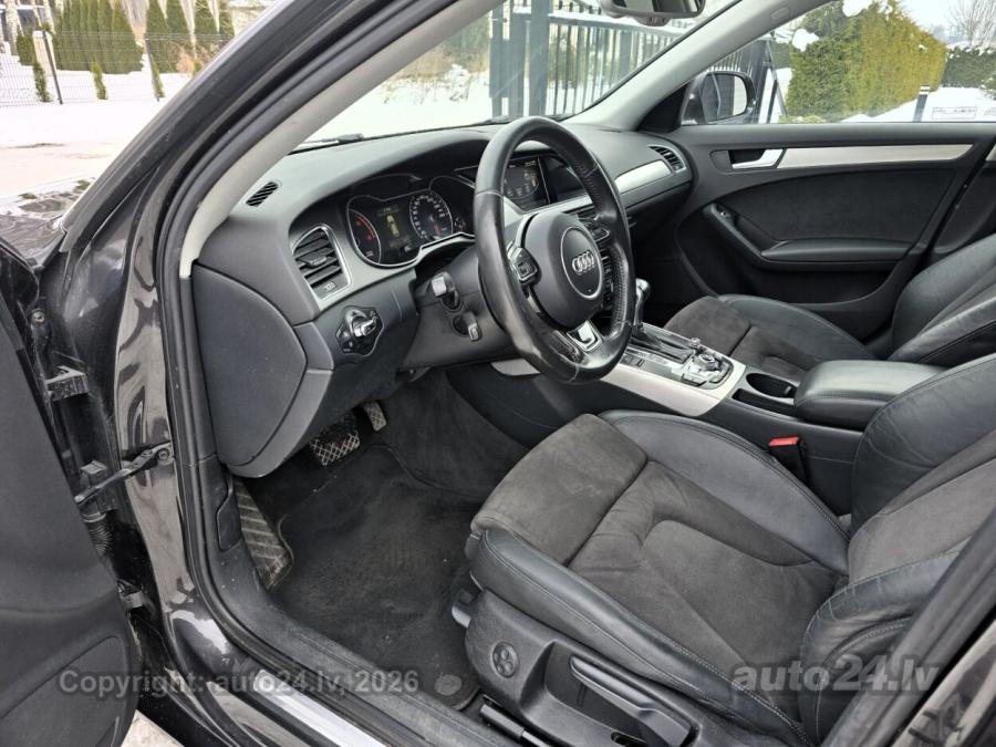Black Audi A4 2013 in Tartu, with an engine capacity of 2.00 L and mileage of 331 thousand km for 6790 €, photo 9 on AUTOMOTO.COM.LV