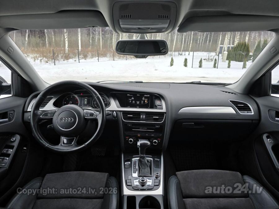 Black Audi A4 2013 in Tartu, with an engine capacity of 2.00 L and mileage of 331 thousand km for 6790 €, photo 11 on AUTOMOTO.COM.LV