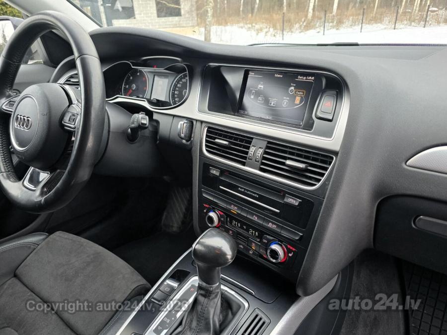Black Audi A4 2013 in Tartu, with an engine capacity of 2.00 L and mileage of 331 thousand km for 6790 €, photo 12 on AUTOMOTO.COM.LV