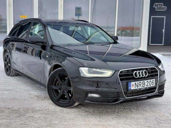Melns Audi A4 2013 Viļņa, ar dzinēja tilpumu 2.00 L un nobraukumu 340 tūkst. km par 7600 €, foto 1 vietnē AUTOMOTO.COM.LV