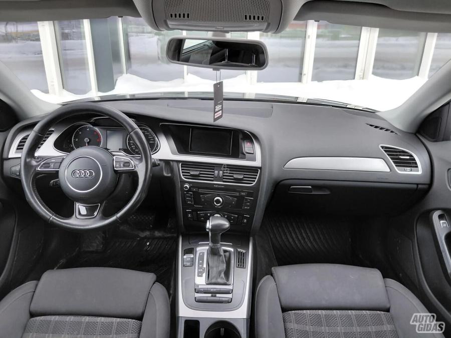 Black Audi A4 2013 in Vilnius, with an engine capacity of 2.00 L and mileage of 340 thousand km for 5400 €, photo 11 on AUTOMOTO.COM.LV