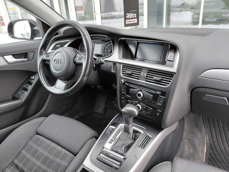 Black Audi A4 2013 in Vilnius, with an engine capacity of 2.00 L and mileage of 340 thousand km for 5400 €, photo 13 on AUTOMOTO.COM.LV