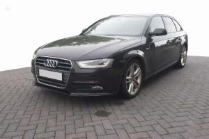 Black Audi A4 2013 in Vilnius, with an engine capacity of 1.97 L and mileage of 391 thousand km for 7100 €, photo 2 on AUTOMOTO.COM.LV