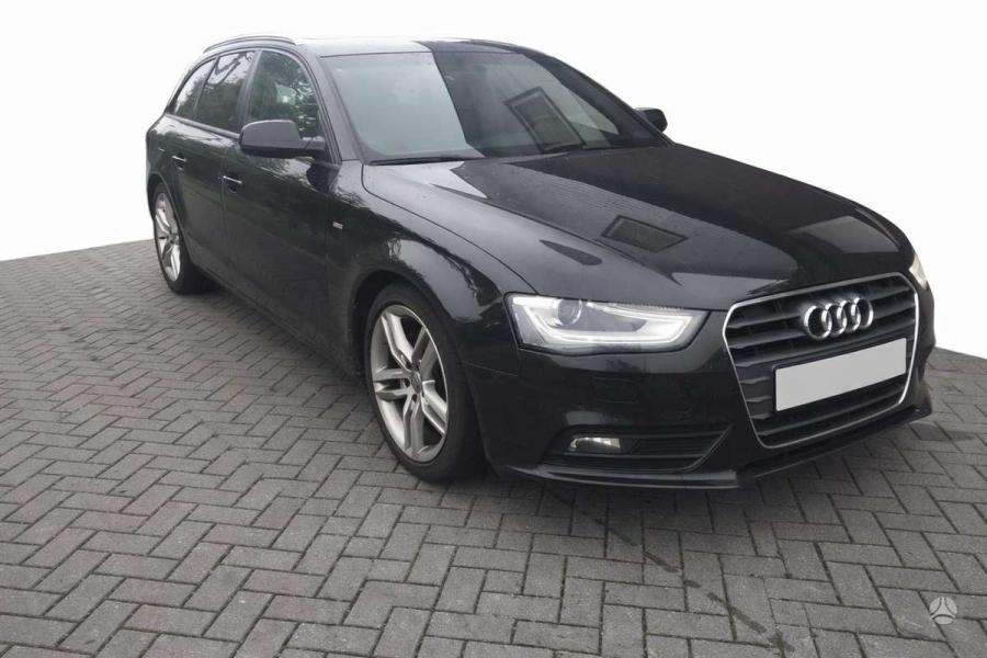Black Audi A4 2013 in Vilnius, with an engine capacity of 1.97 L and mileage of 391 thousand km for 7100 €, photo 3 on AUTOMOTO.COM.LV