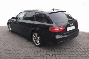Black Audi A4 2013 in Vilnius, with an engine capacity of 1.97 L and mileage of 391 thousand km for 7100 €, photo 5 on AUTOMOTO.COM.LV