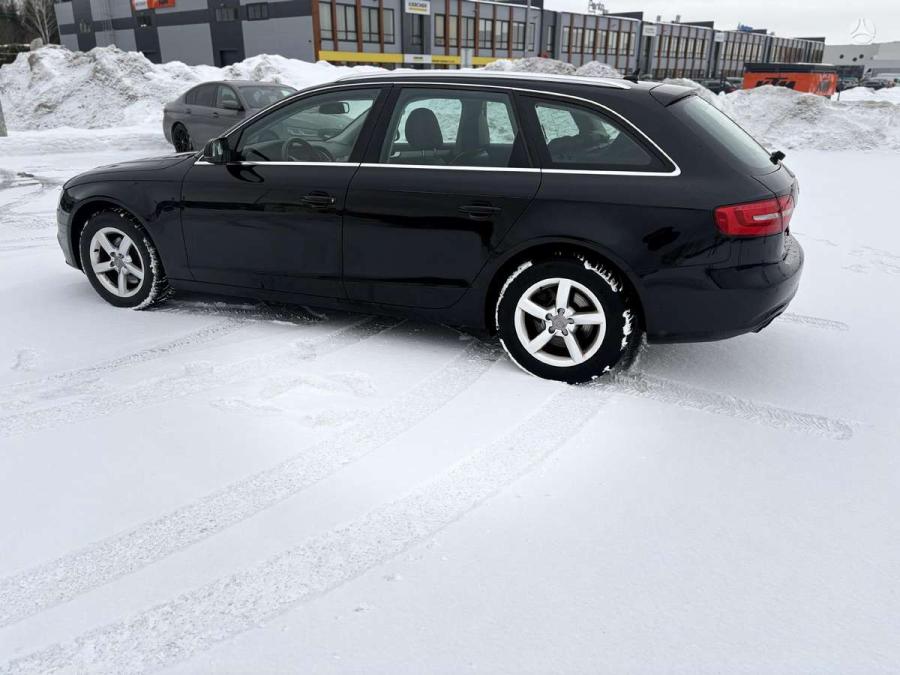 Black Audi A4 2013 in Vilnius, with an engine capacity of 1.97 L and mileage of 270 thousand km for 7500 €, photo 8 on AUTOMOTO.COM.LV