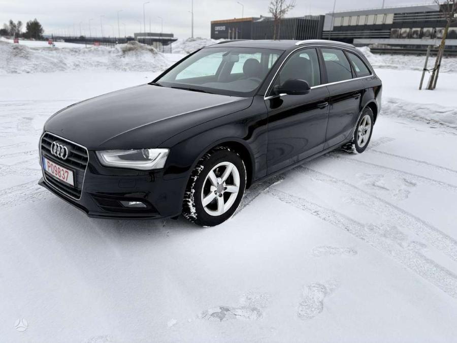 Black Audi A4 2013 in Vilnius, with an engine capacity of 1.97 L and mileage of 270 thousand km for 7500 €, photo 9 on AUTOMOTO.COM.LV