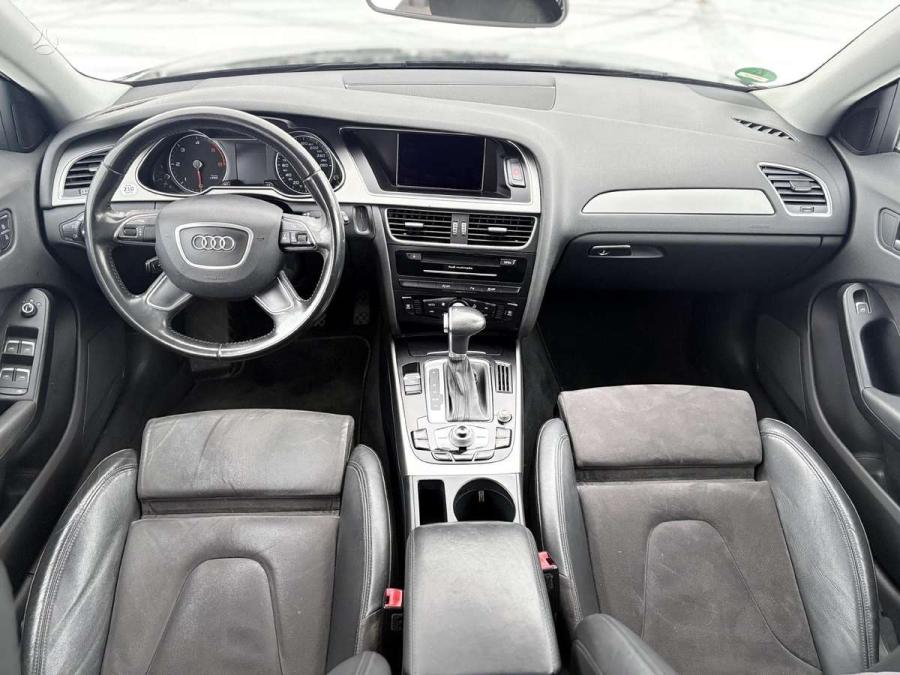 Black Audi A4 2013 in Vilnius, with an engine capacity of 1.97 L and mileage of 270 thousand km for 7500 €, photo 15 on AUTOMOTO.COM.LV