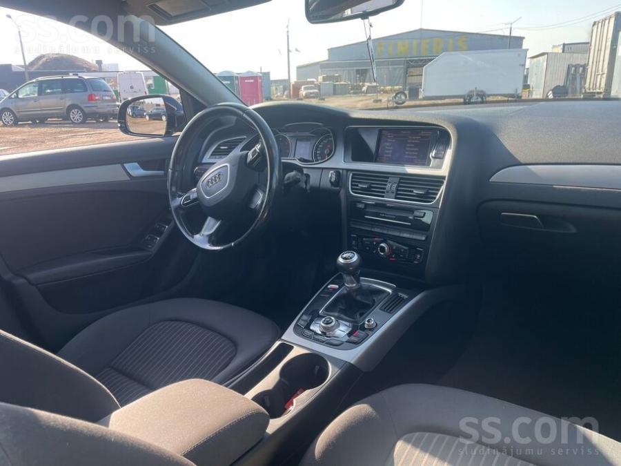 Black Audi A4 2013 in Riga, with an engine capacity of 2.00 L and mileage of 0 thousand km for 6799 €, photo 22 on AUTOMOTO.COM.LV