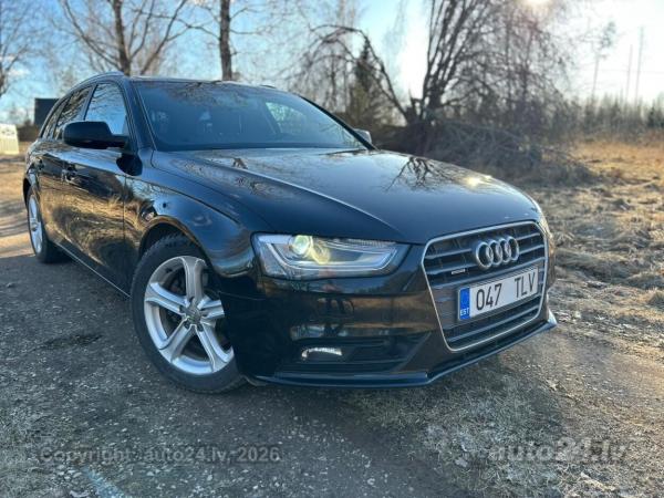 Melns Audi A4 2013 Tartu, ar dzinēja tilpumu 2.00 L un nobraukumu 289 tūkst. km par 9600 €, foto 1 vietnē AUTOMOTO.COM.LV