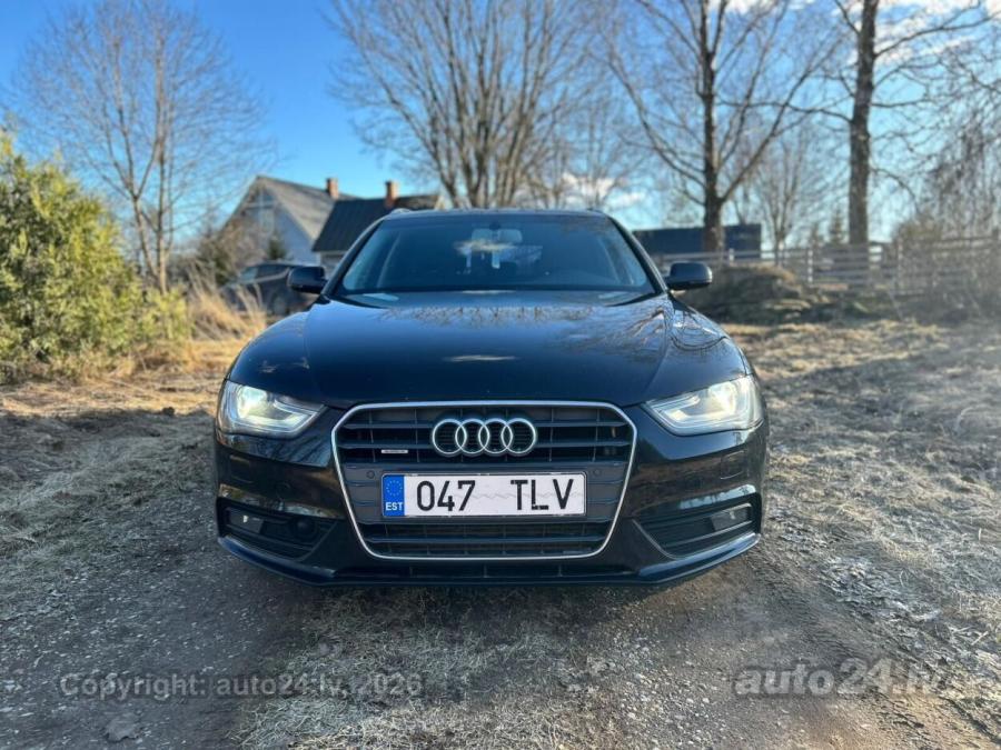 Black Audi A4 2013 in Tartu, with an engine capacity of 2.00 L and mileage of 289 thousand km for 9600 €, photo 3 on AUTOMOTO.COM.LV