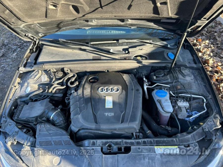 Black Audi A4 2013 in Tartu, with an engine capacity of 2.00 L and mileage of 289 thousand km for 9600 €, photo 8 on AUTOMOTO.COM.LV