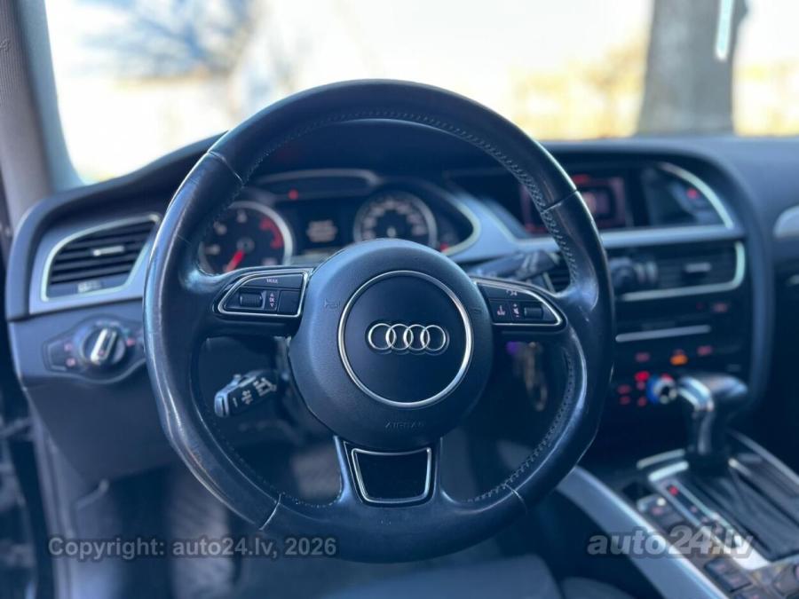 Black Audi A4 2013 in Tartu, with an engine capacity of 2.00 L and mileage of 289 thousand km for 9600 €, photo 10 on AUTOMOTO.COM.LV