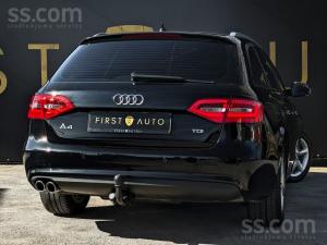 Black Audi A4 2013 in Tukums, with an engine capacity of 2.00 L and mileage of 358 thousand km for 6490 €, photo 5 on AUTOMOTO.COM.LV