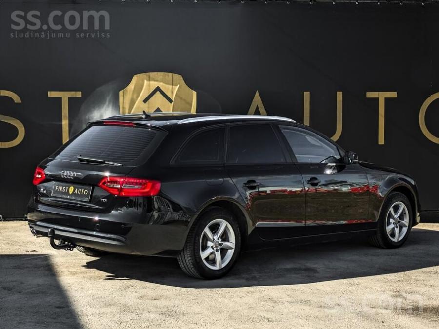 Black Audi A4 2013 in Tukums, with an engine capacity of 2.00 L and mileage of 358 thousand km for 6490 €, photo 20 on AUTOMOTO.COM.LV
