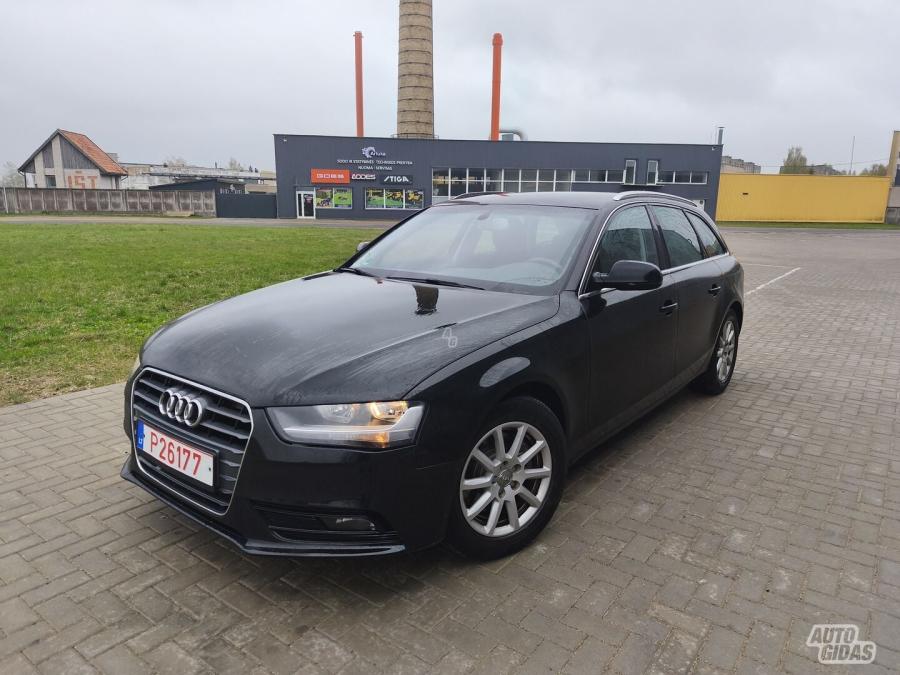 Black Audi A4 2013 in Jurbarkas, with an engine capacity of 2.00 L and mileage of 261 thousand km for 5900 €, photo 3 on AUTOMOTO.COM.LV