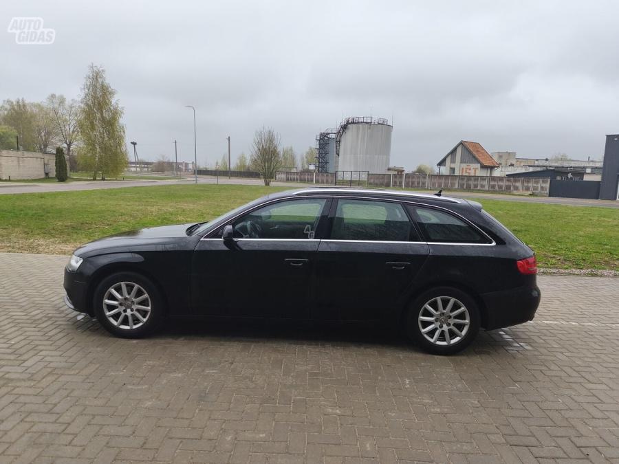 Black Audi A4 2013 in Jurbarkas, with an engine capacity of 2.00 L and mileage of 261 thousand km for 5900 €, photo 7 on AUTOMOTO.COM.LV