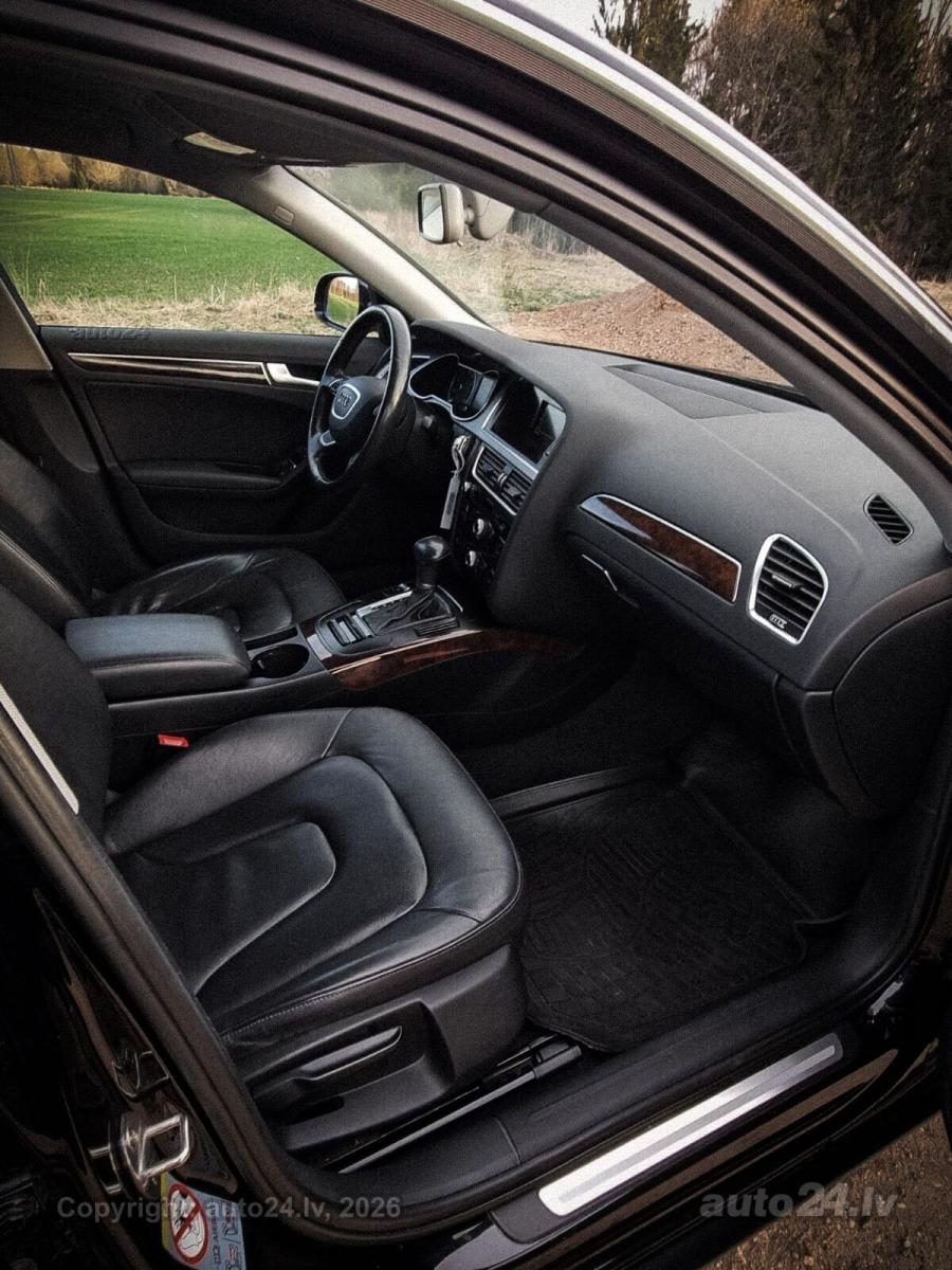 Black Audi A4 2013 in Tallinn, with an engine capacity of 1.80 L and mileage of 198 thousand km for 6300 €, photo 7 on AUTOMOTO.COM.LV