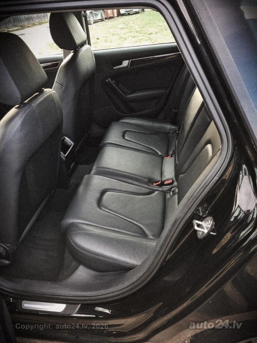 Black Audi A4 2013 in Tallinn, with an engine capacity of 1.80 L and mileage of 198 thousand km for 6300 €, photo 9 on AUTOMOTO.COM.LV