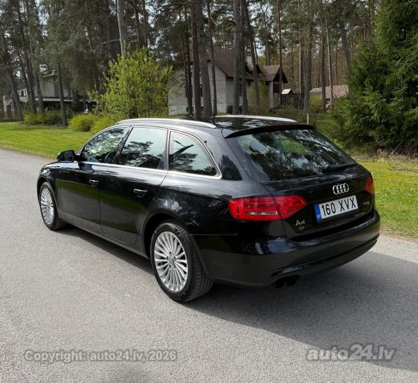 Black Audi A4 2013 in Tallinn, with an engine capacity of 1.80 L and mileage of 199 thousand km for 7400 €, photo 7 on AUTOMOTO.COM.LV
