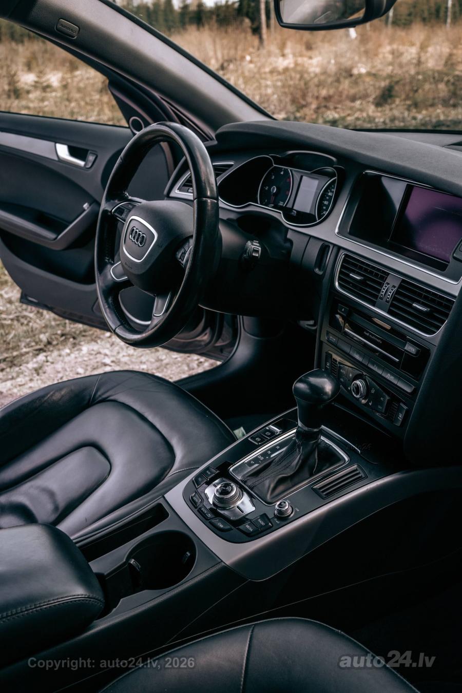 Black Audi A4 2013 in Rakvere, with an engine capacity of 3.00 L and mileage of 278 thousand km for 12500 €, photo 14 on AUTOMOTO.COM.LV