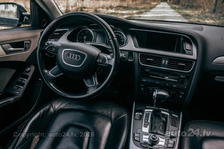 Black Audi A4 2013 in Rakvere, with an engine capacity of 3.00 L and mileage of 278 thousand km for 12500 €, photo 17 on AUTOMOTO.COM.LV