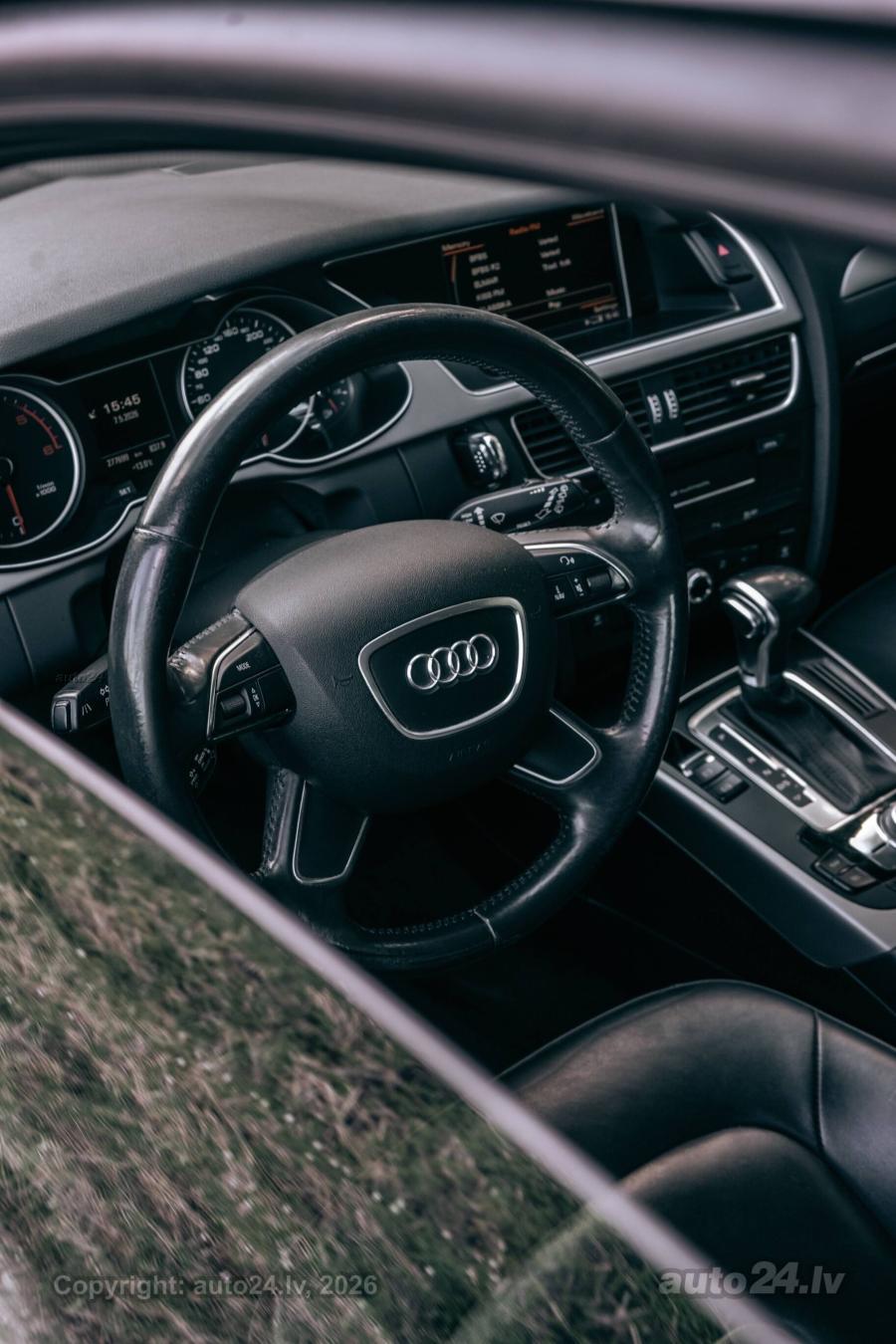 Black Audi A4 2013 in Rakvere, with an engine capacity of 3.00 L and mileage of 278 thousand km for 12500 €, photo 18 on AUTOMOTO.COM.LV