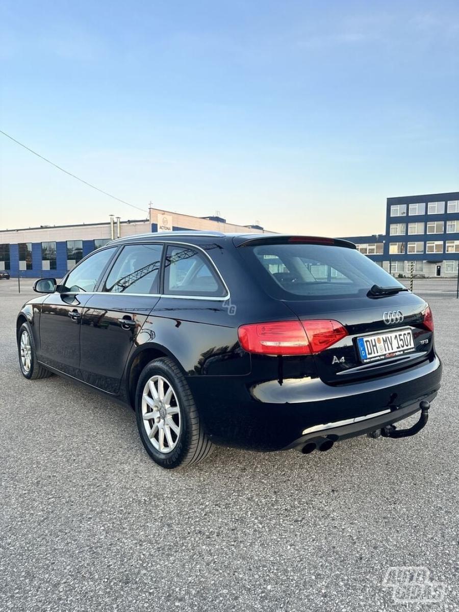 Melns Audi A4 2013 Kauņa, ar dzinēja tilpumu 1.80 L un nobraukumu 280 tūkst. km par 5900 €, foto 5 vietnē AUTOMOTO.COM.LV