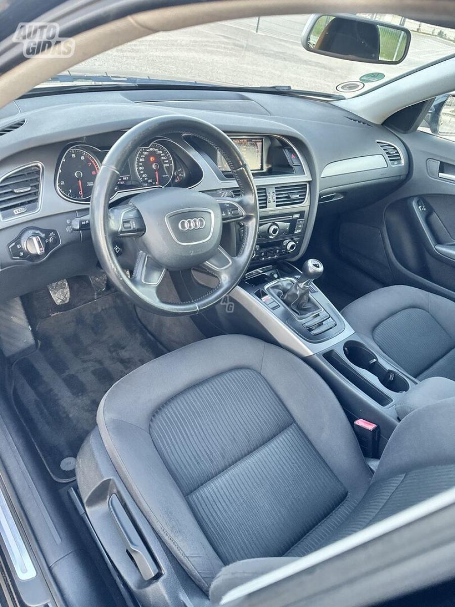 Melns Audi A4 2013 Kauņa, ar dzinēja tilpumu 1.80 L un nobraukumu 280 tūkst. km par 5900 €, foto 20 vietnē AUTOMOTO.COM.LV
