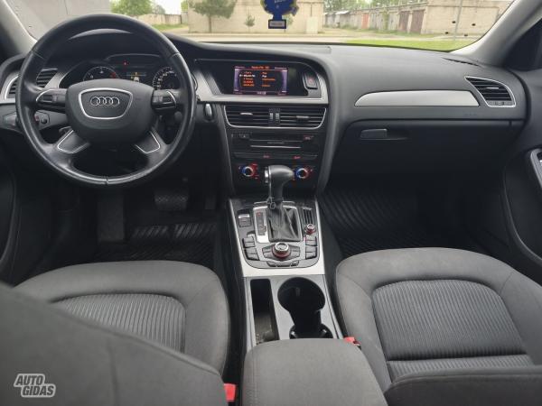 Black Audi A4 2013 in Jurbarkas, with an engine capacity of 2.00 L and mileage of 274 thousand km for 7300 €, photo 9 on AUTOMOTO.COM.LV