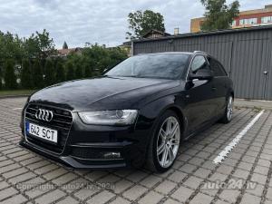 Melns Audi A4 2013 Tartu, ar dzinēja tilpumu 3.00 L un nobraukumu 261 tūkst. km par 10990 €, foto  vietnē AUTOMOTO.COM.LV